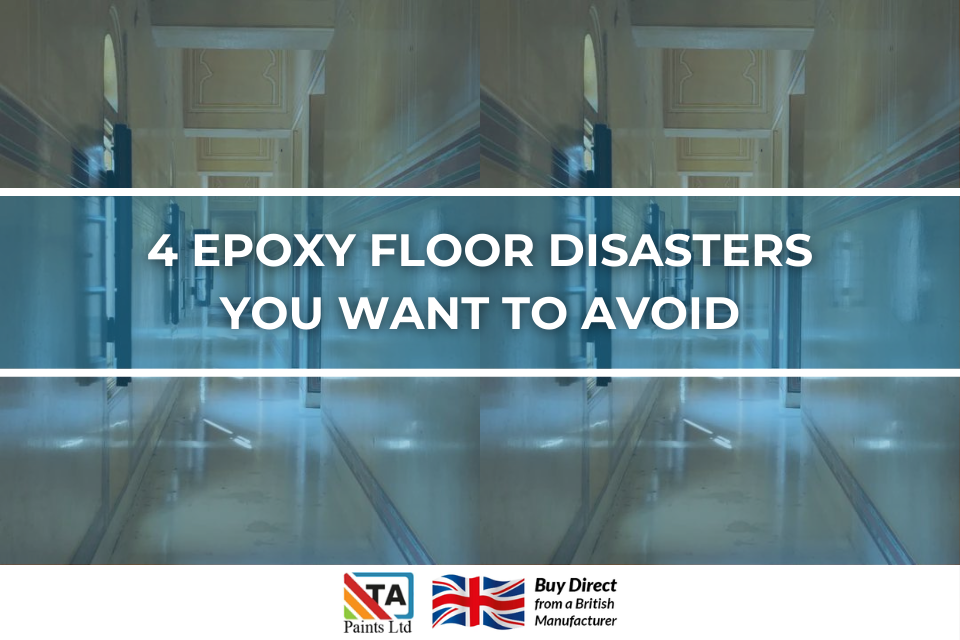 4 Epoxy Floor Disasters You Want To Avoid – TA Paints