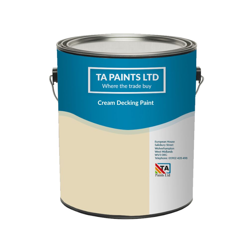 Cream Decking Paint – TA Paints