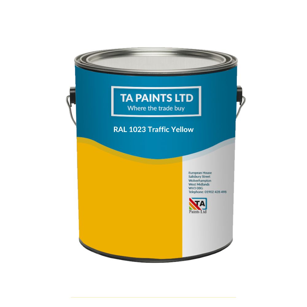 RAL 1023 Traffic Yellow Paint – TA Paints