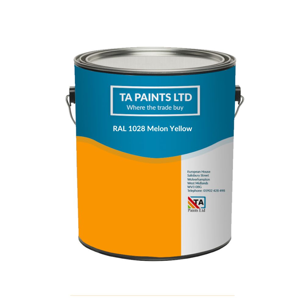 RAL 1028 Melon Yellow Paint – TA Paints