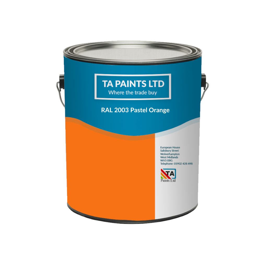 RAL 2003 Pastel Orange Paint – TA Paints