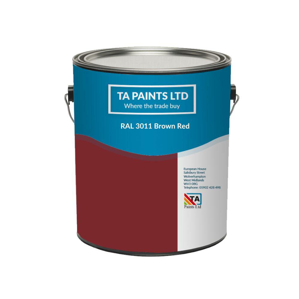 RAL 3011 Brown Red Paint | TA Paints