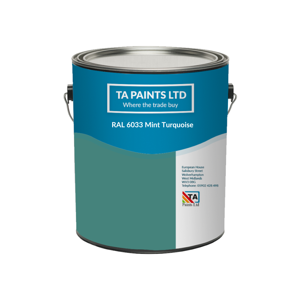 RAL 6033 Mint Turquoise Paint | TA Paints