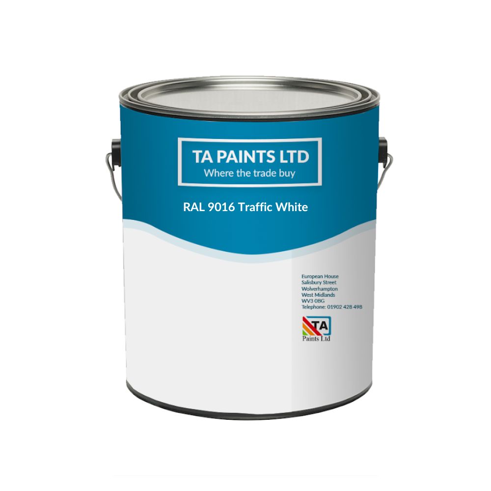 RAL 9016 Traffic White Paint | TA Paints
