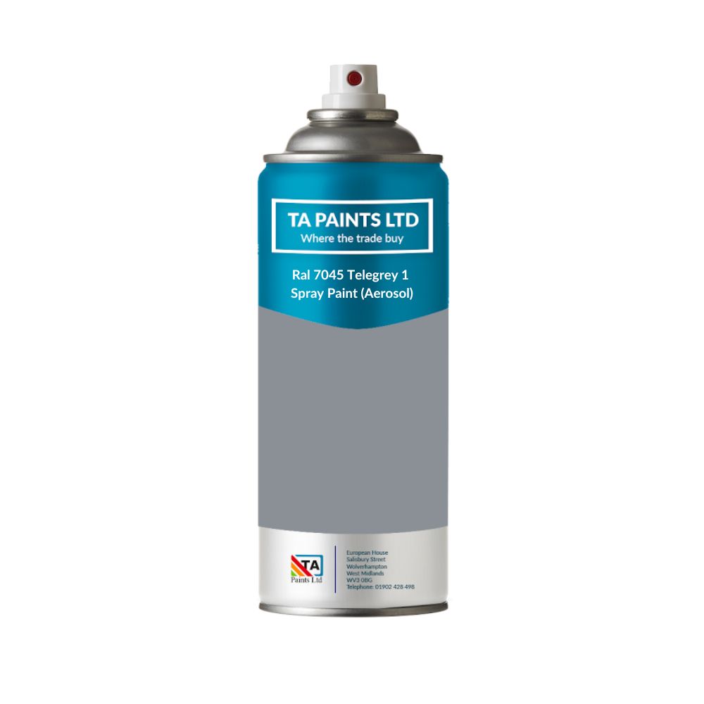 Ral 7045 Telegrey 1 Spray Paint (Aerosol) – TA Paints