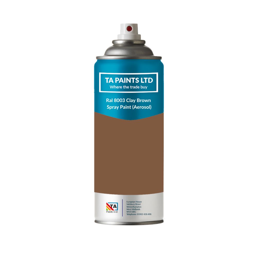 Ral 8003 Clay Brown Spray Paint (Aerosol) – TA Paints