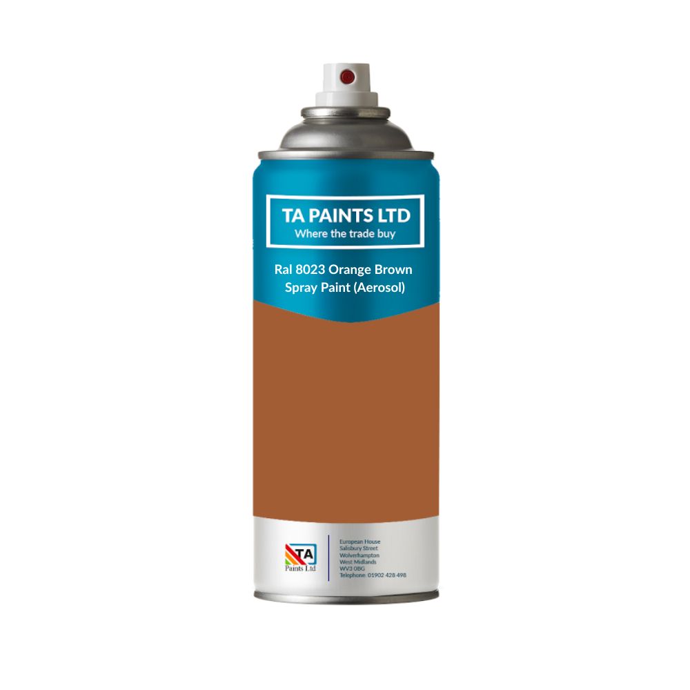 Ral 8023 Orange Brown Spray Paint (Aerosol) – TA Paints