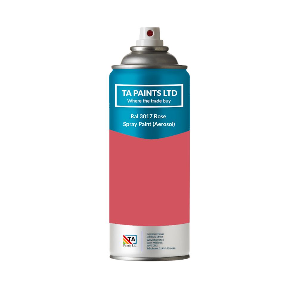 Ral 3017 Rose Spray Paint (Aerosol) – TA Paints