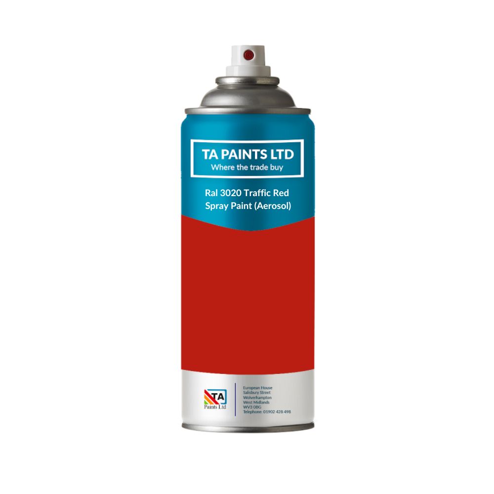 Ral 3020 Traffic Red Spray Paint (Aerosol) – TA Paints