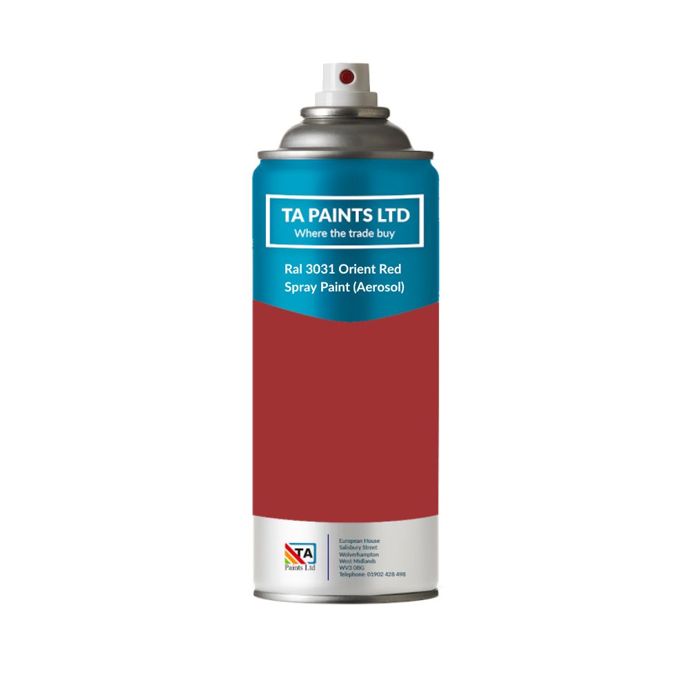 Ral 3031 Orient Red Spray Paint (Aerosol) – TA Paints