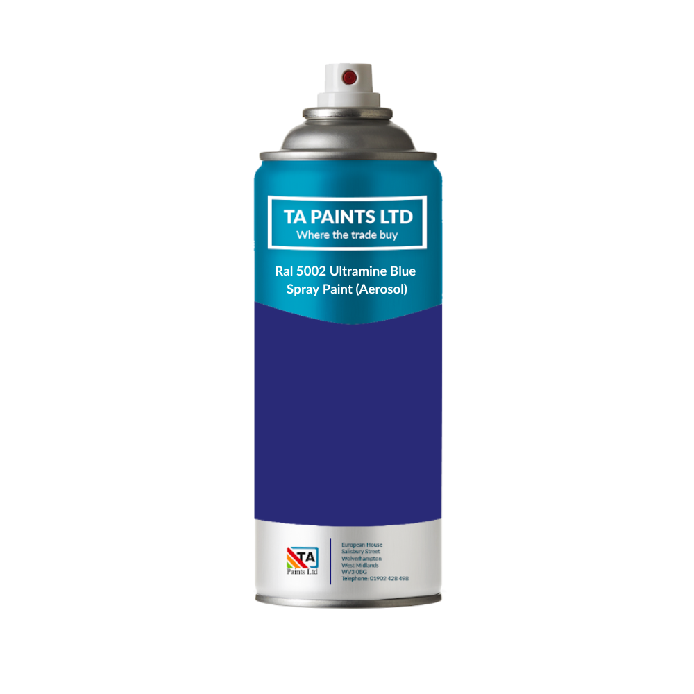 Ral 5002 Ultramine Blue Spray Paint (Aerosol) – TA Paints