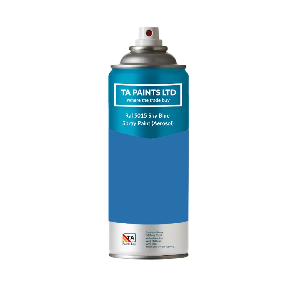 Ral 5015 Sky Blue Spray Paint (Aerosol) – TA Paints