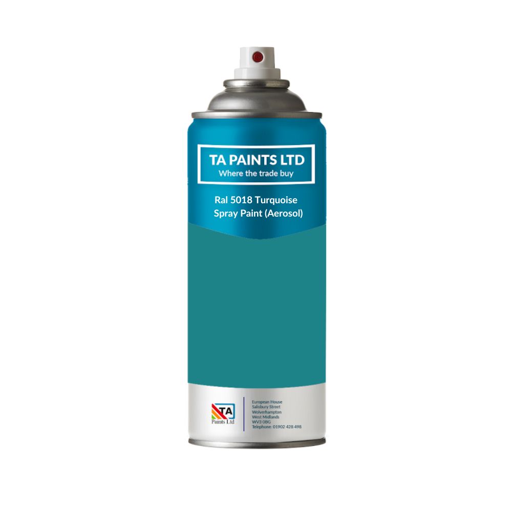 Ral 5018 Turquoise Spray Paint (Aerosol) – TA Paints