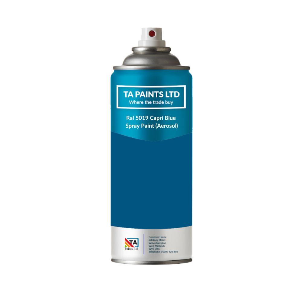 Ral 5019 Capri Blue Spray Paint (Aerosol) – TA Paints