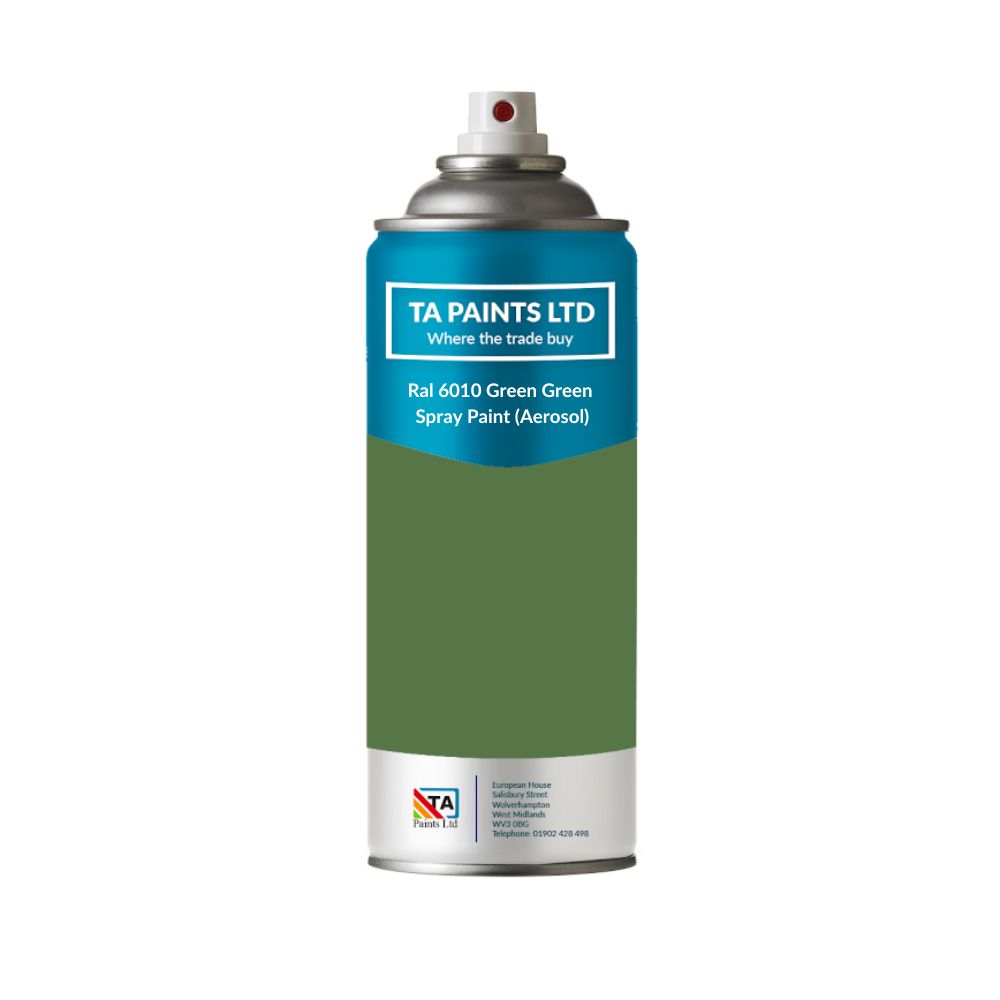 Ral 6010 Green Green Spray Paint (Aerosol) – TA Paints