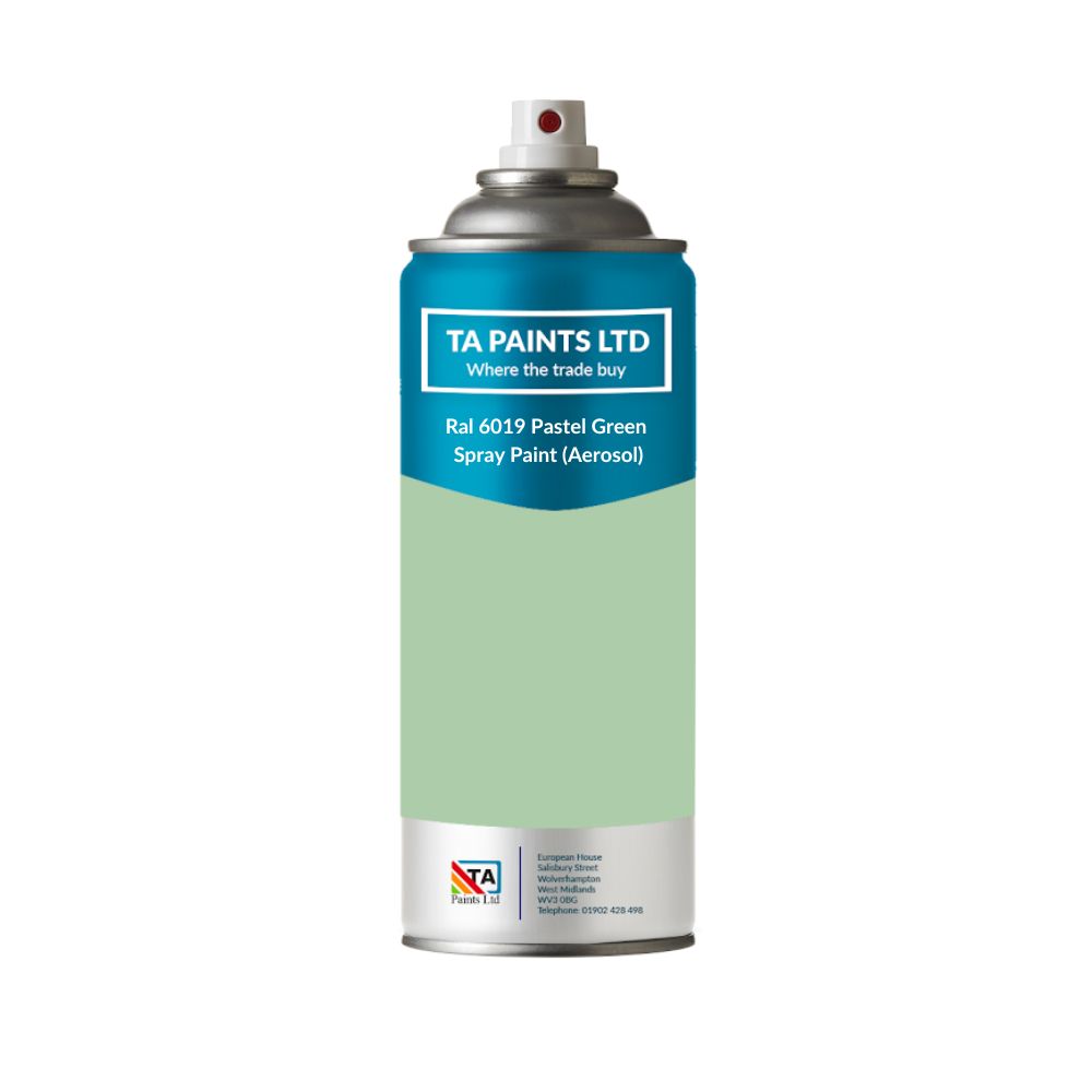 Ral 6019 Pastel Green Spray Paint (Aerosol) – TA Paints