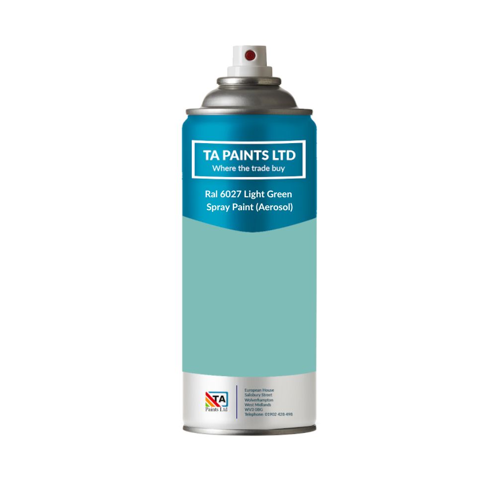 Ral 6027 Light Green Spray Paint (Aerosol) – TA Paints