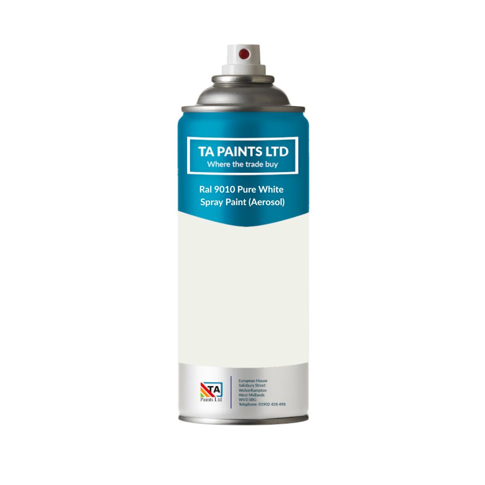Ral 9010 Pure White Spray Paint (Aerosol) – TA Paints