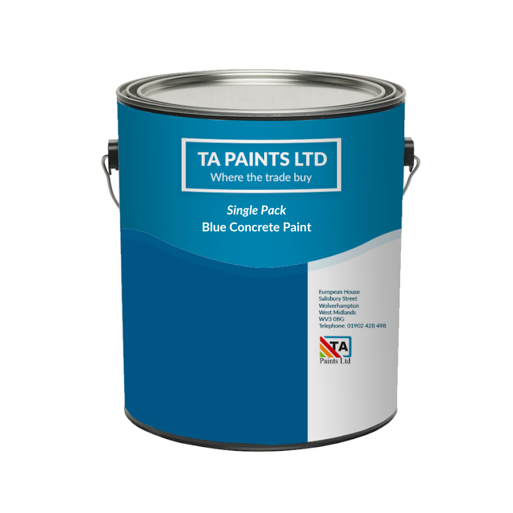 Blue Concrete Paint – TA Paints