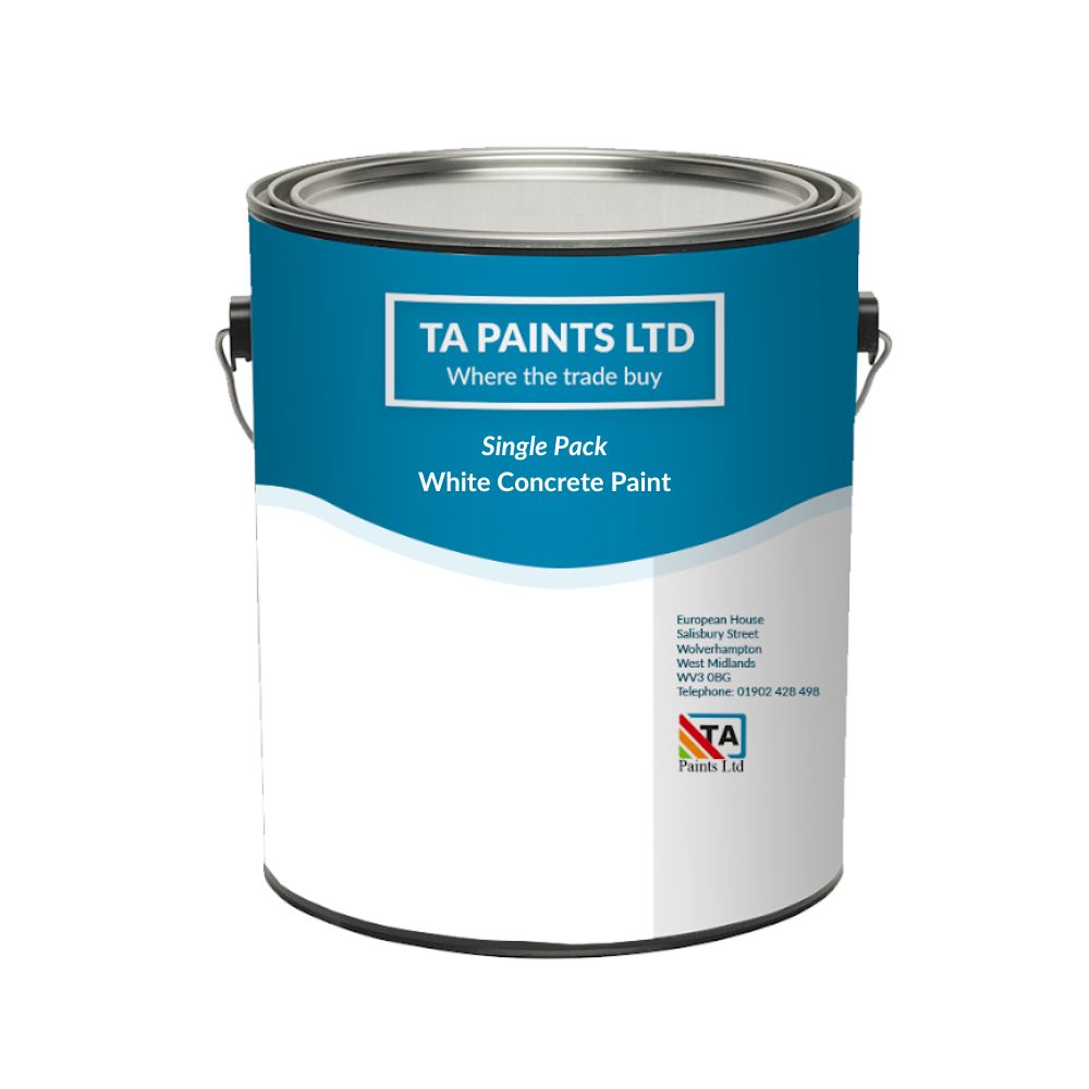 White Concrete Paint – TA Paints