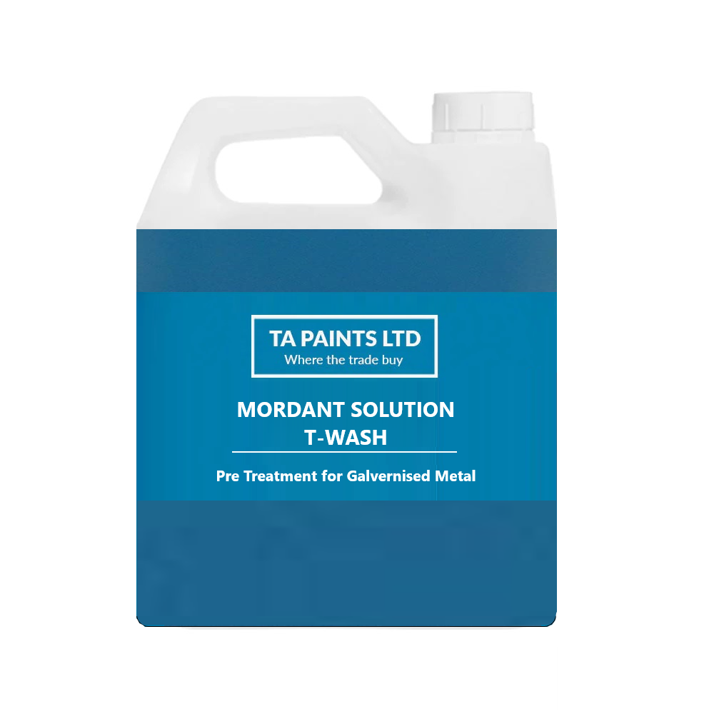 T wash-Mordant Solution-Pre Paint Treatment for Galvanizing | TA Paints
