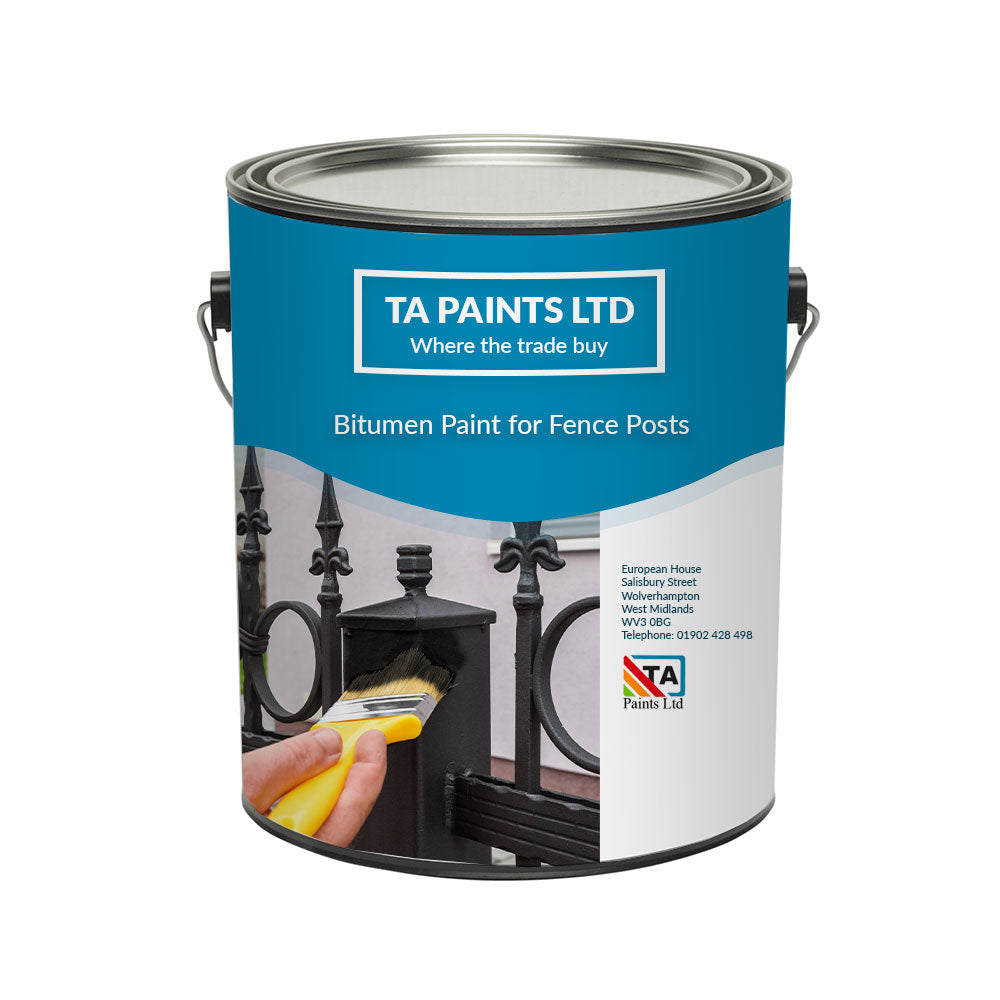 Bitumen Paint for Fence Posts | TA Paints
