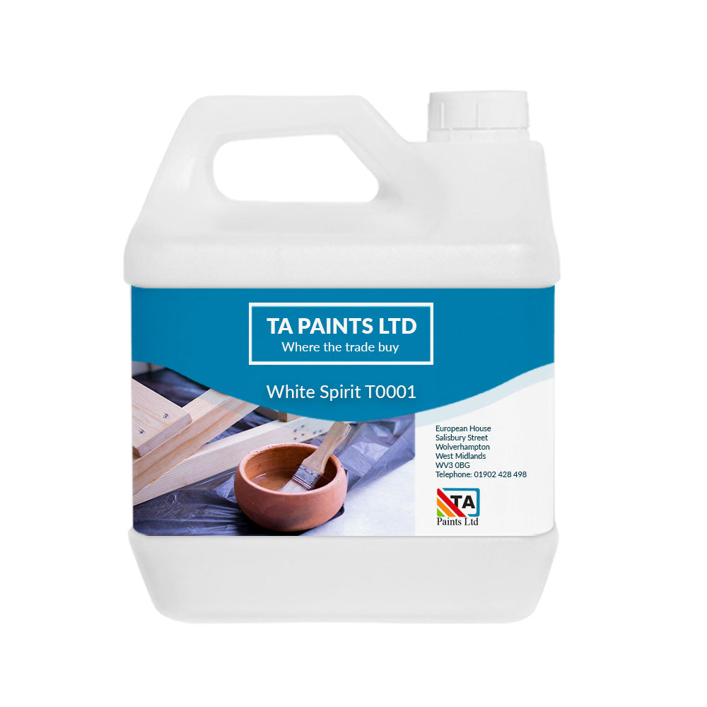White Spirit Paint Thinners - Order Online | TA Paints